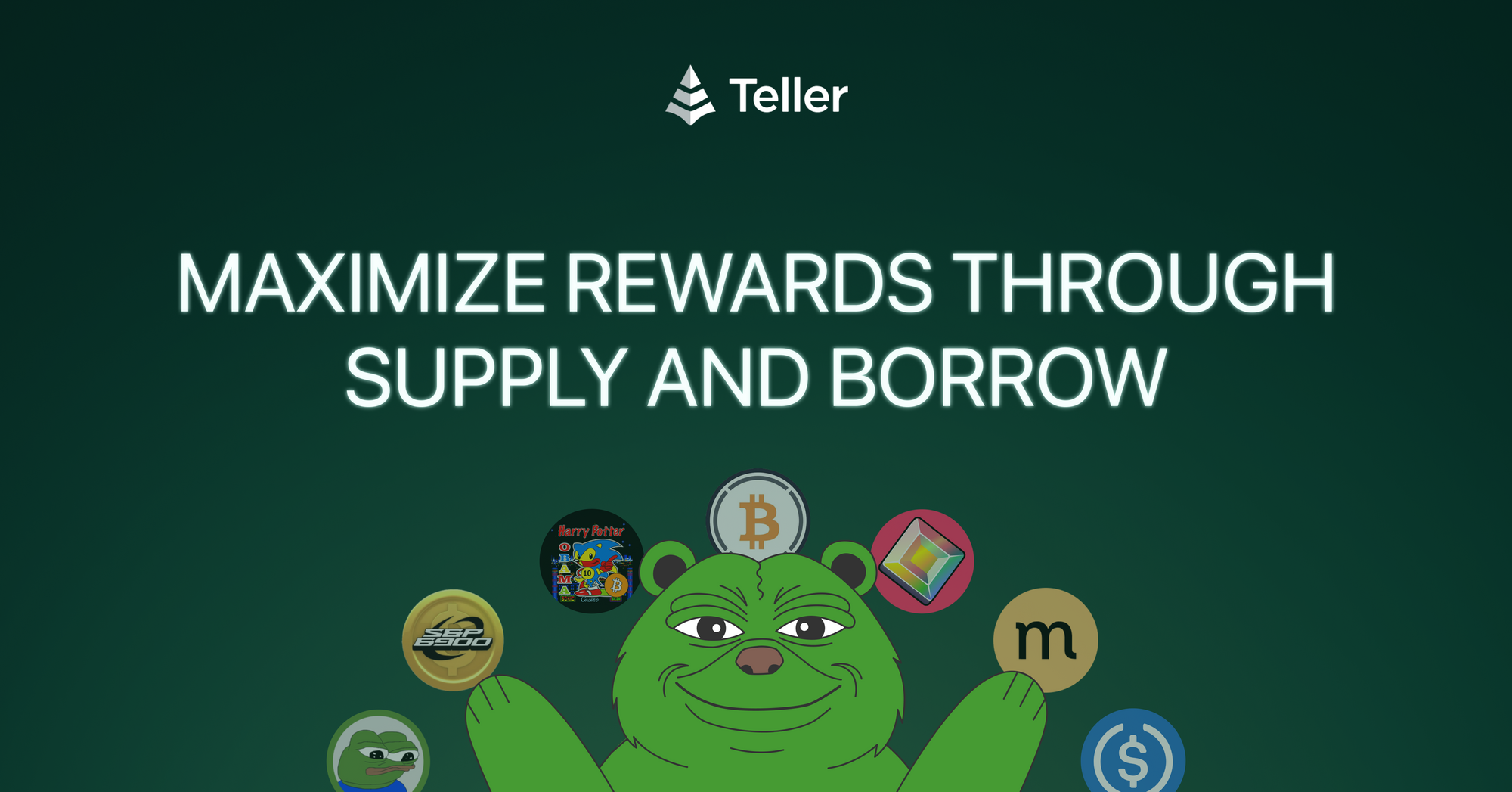 How to Combine Borrowing and Supplying to Maximize Rewards