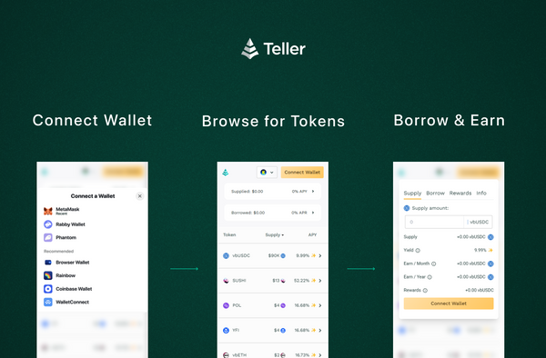 Teller is Live on Katana: Borrow and Earn Without Liquidations